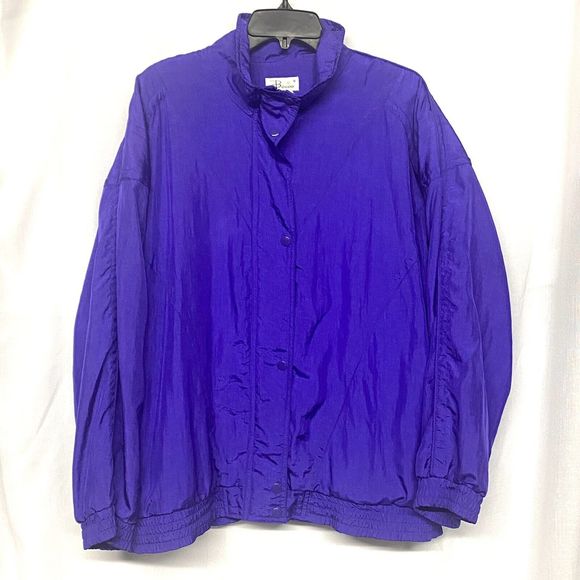 Bocoo | Jackets & Coats | Vintage Retro Womens Bocoo Windbreaker Purple ...